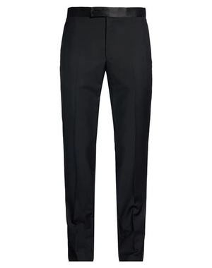 LANVIN Pants Size Virgin Wool, Mohair Wool, Silk, Polyester - Black