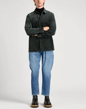 DONDUP Light Wash Cropped Tapered Jeans