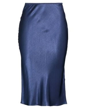 American Vintage Midi Skirt Size Viscose - Navy