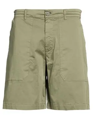 Crossley Military Cotton Stretch Gabardine Bermuda Shorts