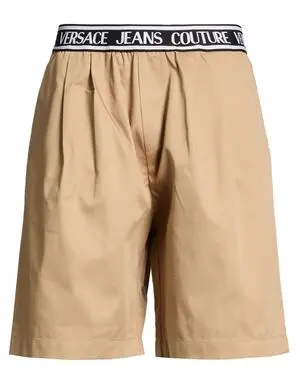 Versace Polyester Cotton Blend Shorts