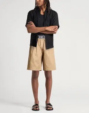 Versace Polyester Cotton Blend Shorts