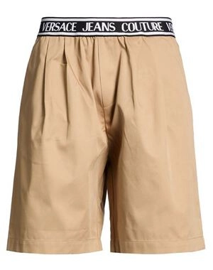 Versace Shorts & Bermuda Shorts Size Polyester, Cotton - Camel