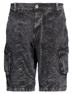 Alpha Industries Charcoal Cotton Cargo Shorts