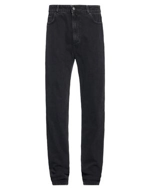 Burberry Cotton Tapered Jeans - Black