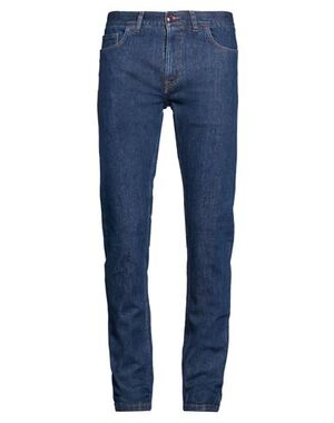 Isaia Jeans Size Cotton, Elastane - Blue