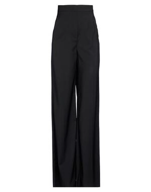 Max Mara Pants Size Virgin Wool - Black