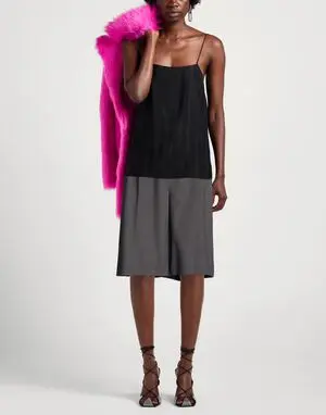 TWINSET Polyester, Viscose, And Elastane Bermuda Shorts