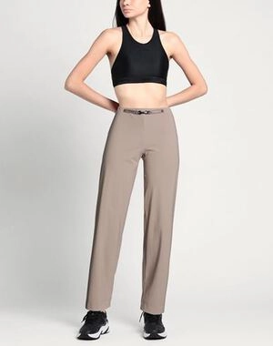 High Pants Taupe Size Nylon, Elastane