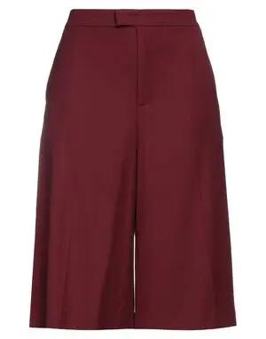 TWINSET High Waisted Wide Leg Tailored Shorts