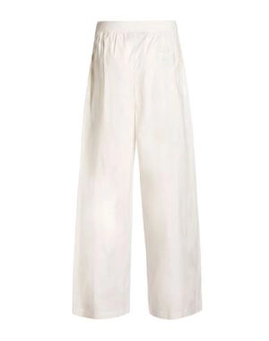 Moschino Wide-leg Cotton Elastane Trousers