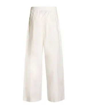 Moschino Wide-leg Cotton Elastane Trousers