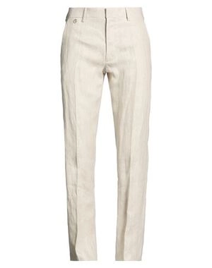 Agnona Pants Size Linen - Beige