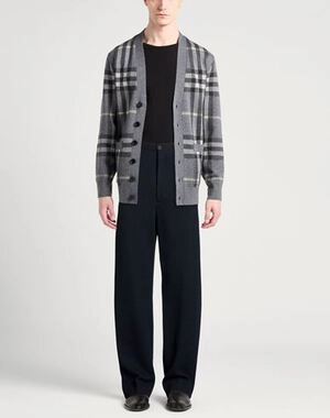 Giorgio Armani Midnight Viscose, Virgin Wool, Acrylic, Polyamide, Elastane Trousers