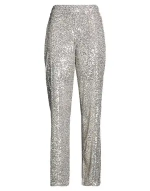Dixie Straight-leg Tulle Pants With Sequins And Appliqués