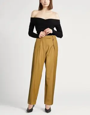 ALYSI Tapered Wool Blend Trousers