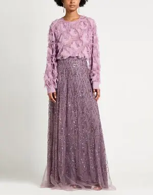 Elisabetta Franchi Sequinned Tulle Maxi Skirt