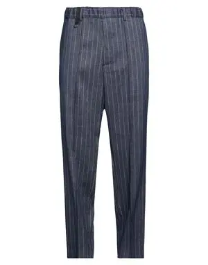 MESSAGERIE Striped Stretch Linen Blend Pants