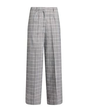 SHIRTAPORTER Pants Size Polyester, Viscose, Elastane - Grey