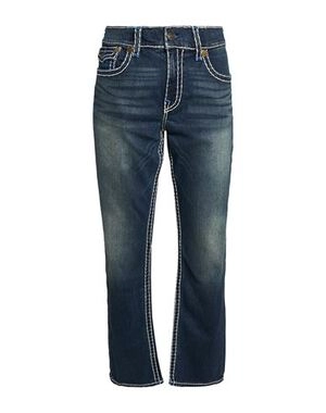 True Religion Ricky Jeans Size Cotton, Elastane - Blue