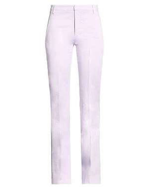 DONDUP Pants Lilac Size Cotton, Elastane - Purple