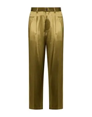 THE EDITOR Pants Lime Size Viscose