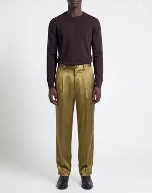 THE EDITOR Pants Lime Size Viscose