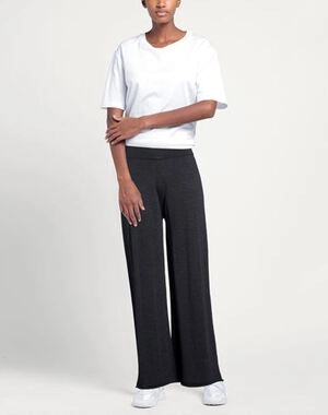 Alpha Studio Virgin Wool Wide-leg Knit Pants