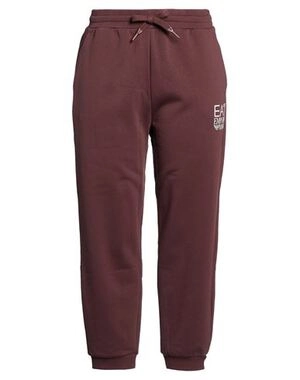 EA7 Pants Size Cotton, Polyester - Brown