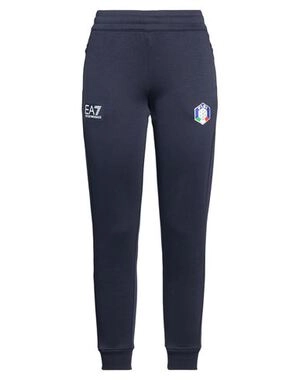EA7 Pants Size Polyester, Cotton - Navy