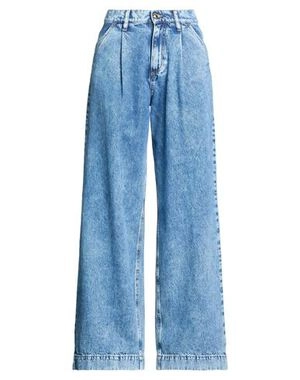 CYCLE Jeans Size Cotton, Red Cotton - Blue