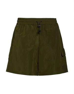 SPIEWAK Dark Nylon Athletic Shorts - Green