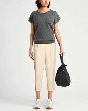 CIRCOLO 1901 Wool, Polyamide, Cashmere, And Elastane Flannel Pants