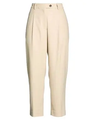 CIRCOLO 1901 Wool, Polyamide, Cashmere, And Elastane Flannel Pants