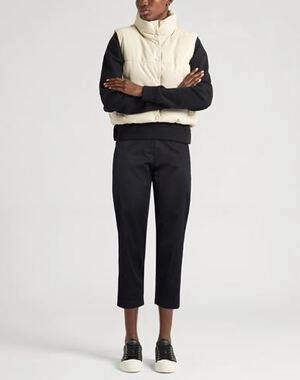 CARLA G. Cotton Twill Cropped Trousers