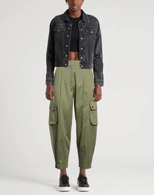 CARLA G. Cotton Twill Cargo Pants