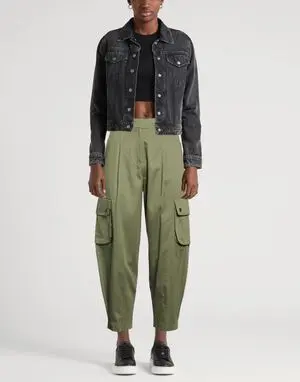 CARLA G. Cotton Twill Cargo Pants