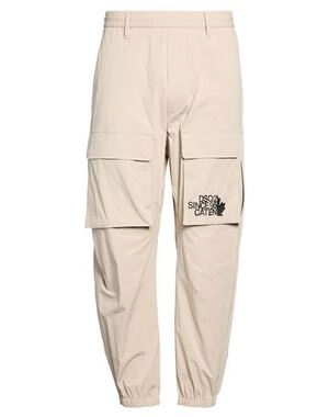Dsquared2 Pants Size Cotton, Elastane - Beige
