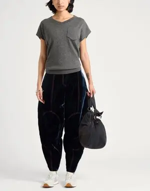 Emporio Armani Velvet Tapered Pants
