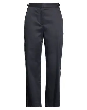 Agnona Wool, Cotton, And Elastane Straight-leg Pants