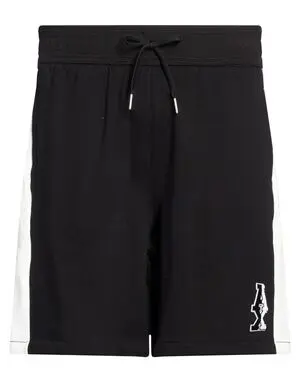 Armani Exchange Cotton Shorts With Two-tone Side Stripes