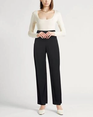 Agnona Wide-leg Viscose And Wool Crepe Pants