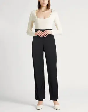 Agnona Wide-leg Viscose And Wool Crepe Pants