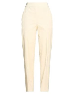 Agnona Cotton Cashmere Stretch Straight-leg Corduroy Pants - Cream