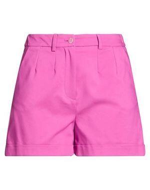 COMPAGNIA ITALIANA Shorts & Bermuda Shorts Mauve Size Cotton, Polyester, Elastane - Purple