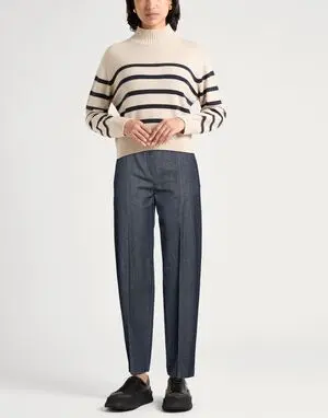 Agnona Cotton Wool Polyamide Elastane Tapered Flannel Pants
