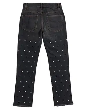 MARANT ETOILE Cotton Jeans With Stud Embellishments