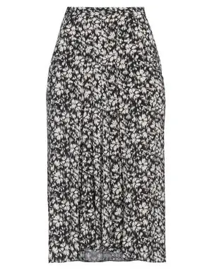 MARANT ETOILE Viscose Floral Print Midi Skirt