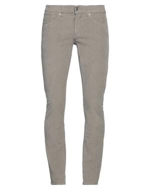 DONDUP Pants Size Cotton, Elastane - Grey