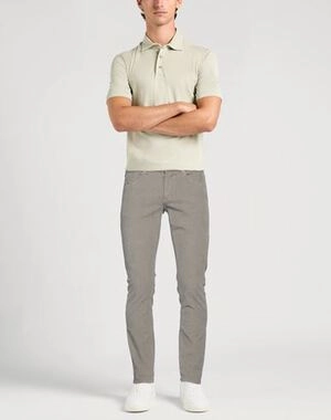 DONDUP Pants Size Cotton, Elastane - Grey